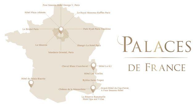 Les 24 Palaces Français